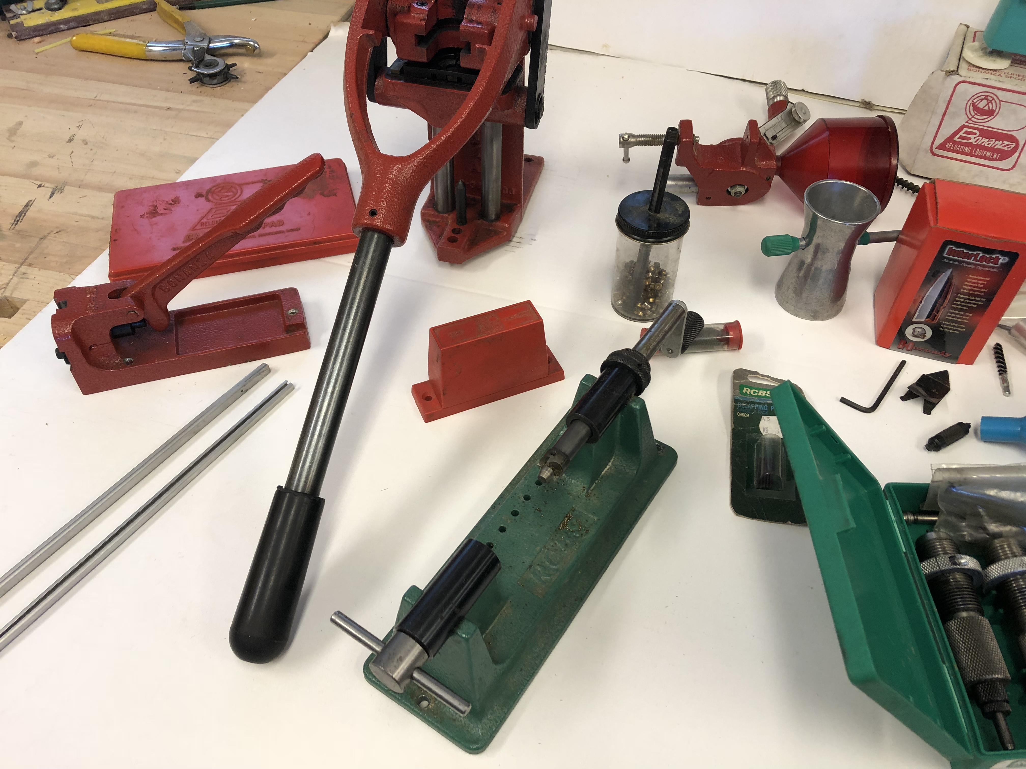 Bonanzapress m tillbehör - Utrustning för handladdning - Jaktsidan